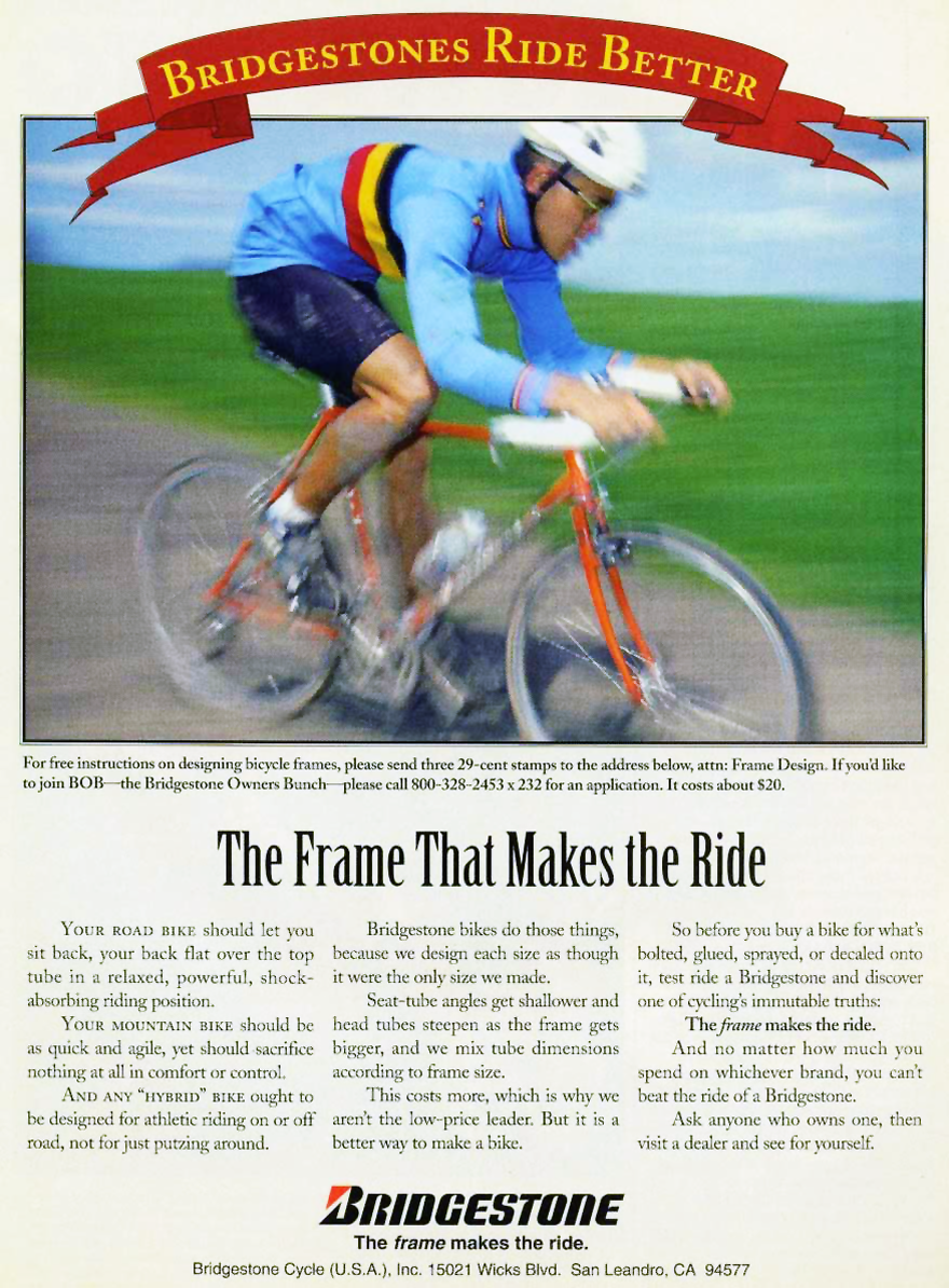 ebykr-1993-bridgestone-xo1-advertisement | Ebykr